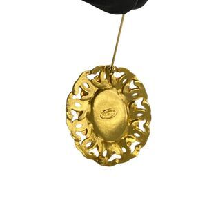 CHANEL | Jewelry | Chanel Coco Mark Color Stone Brooch | Poshmark